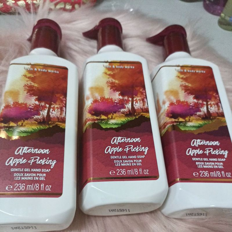 Afternoon apple picking handsoap 236ml bath and body works | Shopee ...