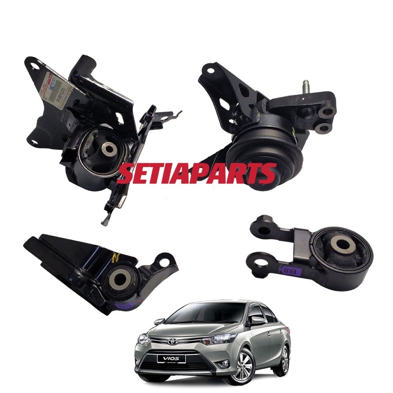 THAILAND QUALITY TOYOTA VIOS NCP150 2013-2018 ENGINE MOUNTING SET ...