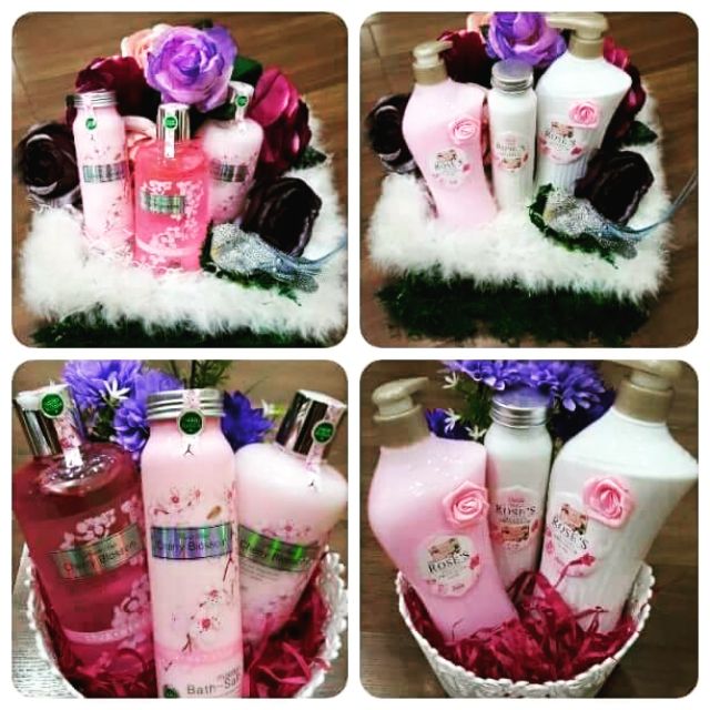 SET MANDIAN BODY WHITENING CHERRY BLOSSOM & ROSES | Shopee Malaysia