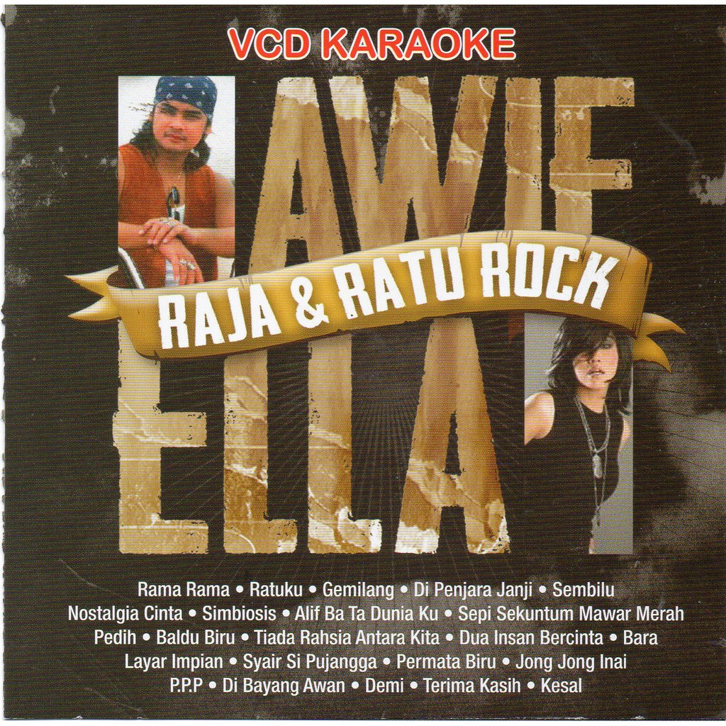 (VCD) AWIE & ELLA - RAJA & RATU ROCK (2VCD) | Shopee Malaysia