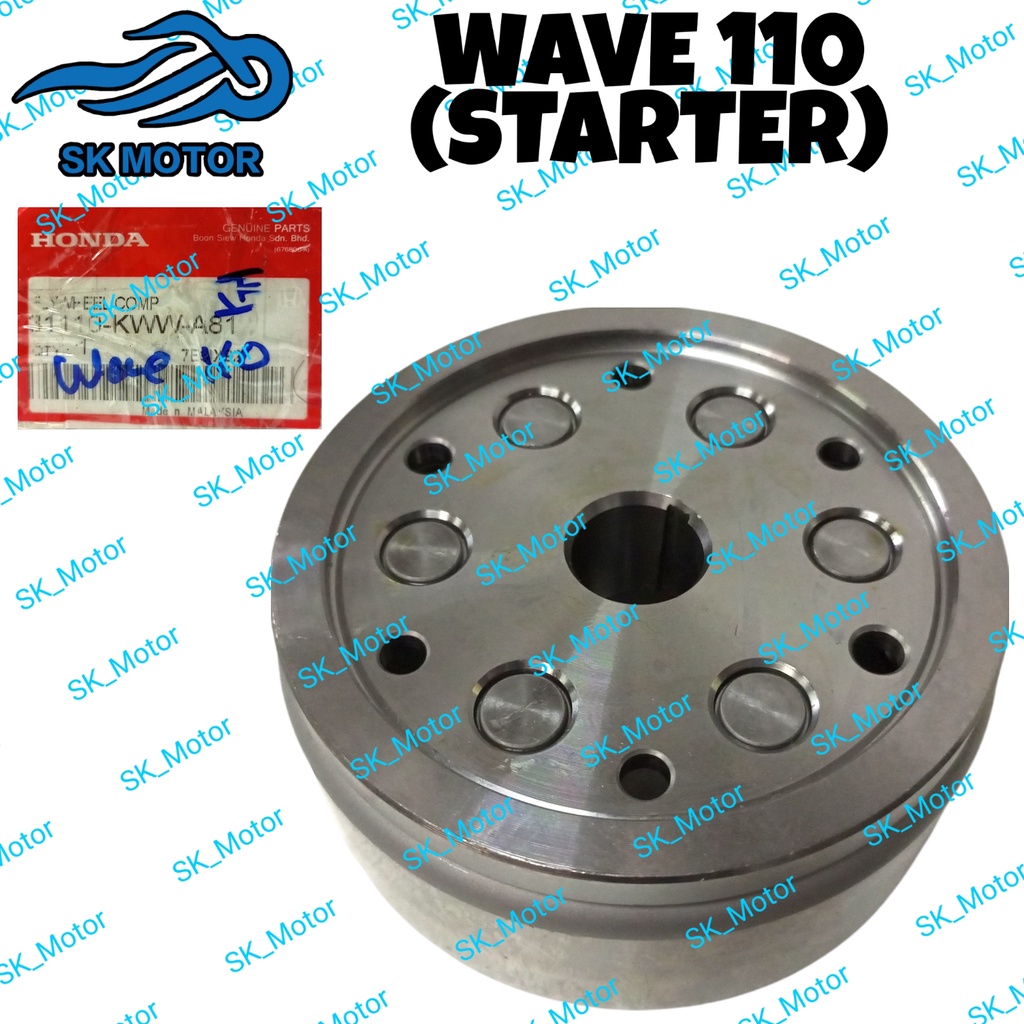 Honda WAVE 110 / DASH 110 V1 V2 (KICK) / (STARTER) Original Magnet ...