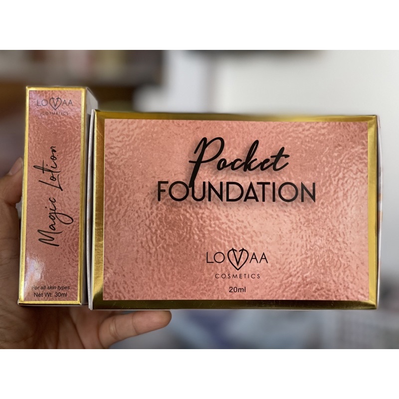 🔥POCKET FOUNDATION BY LOVAA COSMETICS🔥 | Shopee Malaysia