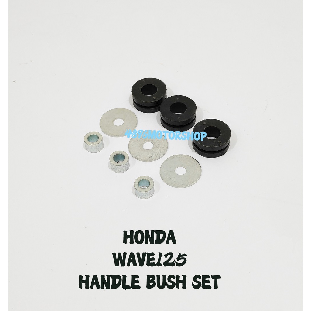 RUBBER HANDLE BUSH SET GETAH HANDLE HONDA WAVE125 WAVE125S WAVE125S ...