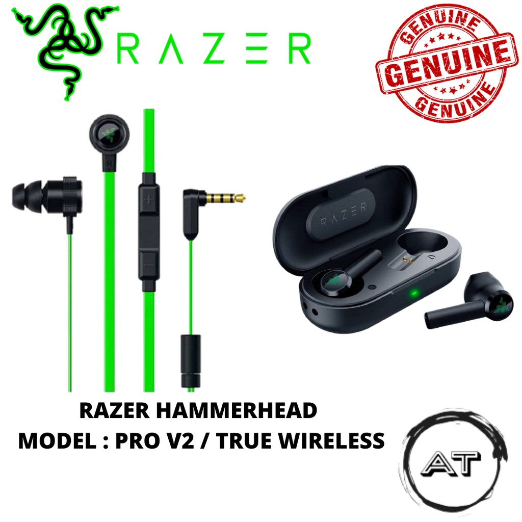 RAZER HAMMERHEAD - PRO V2 / TRUE WIRELESS | Shopee Malaysia