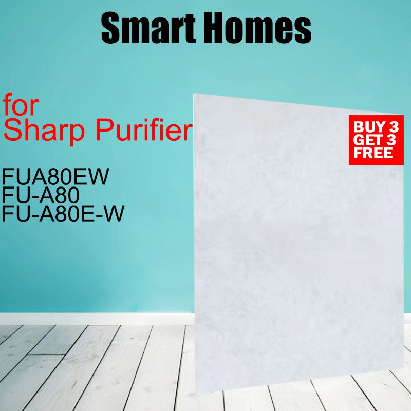 Replacement Pre-Filter for Sharp Air Purifier Filter FU-A80-E FZ-A80SFE ...