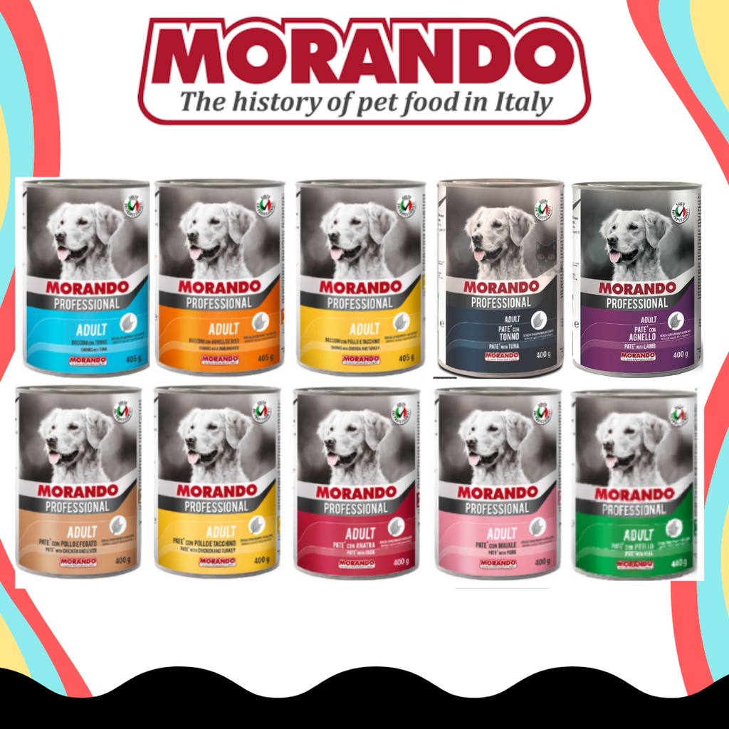 MORANDO DOG CAN FOOD 400/405G | Shopee Malaysia