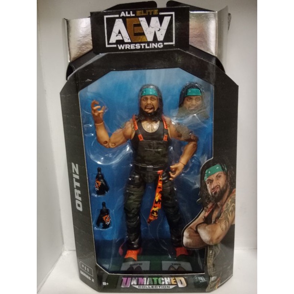 Jazwares AEW Unmatched Series 2 Ortiz LAX Wrestling Figure | Shopee ...