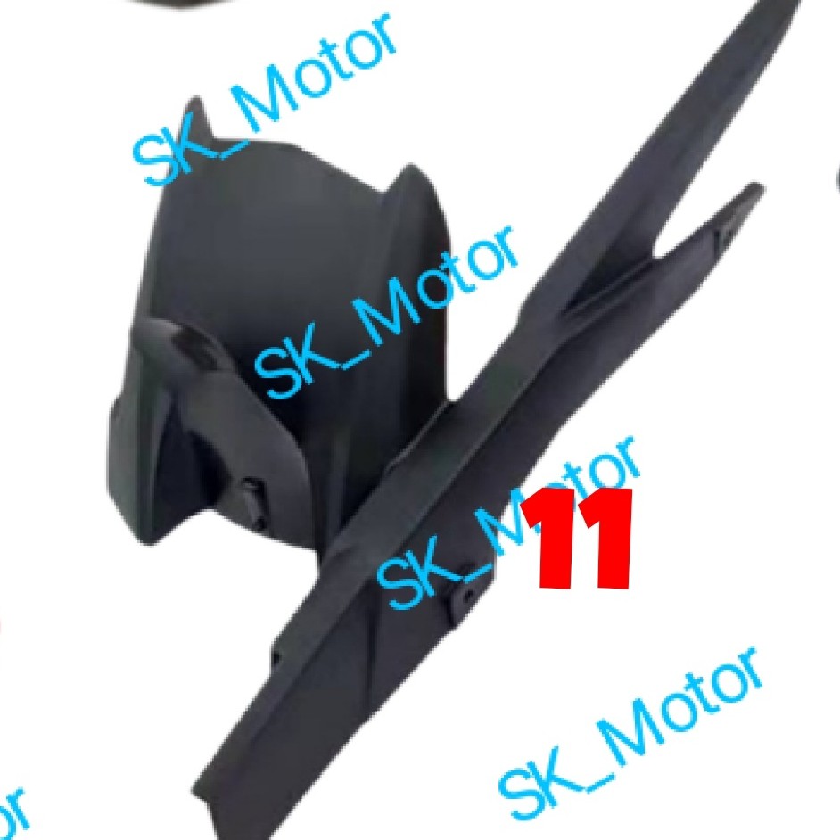 Yamaha Y15ZR Y15 YSUKU V1 Original Inner Cover Full Set Kaver Hitam ...