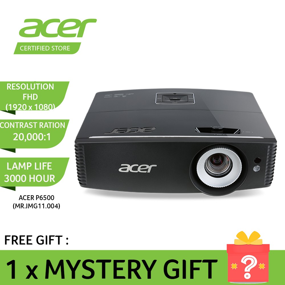 ACER P6500 DLP PROJECTOR | Shopee Malaysia