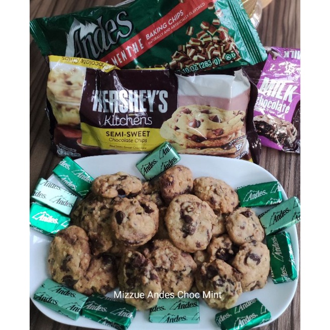 Mizzue Andes Mint Choc Chip,Andes creme de menthe Choc chip, Hershey's ...