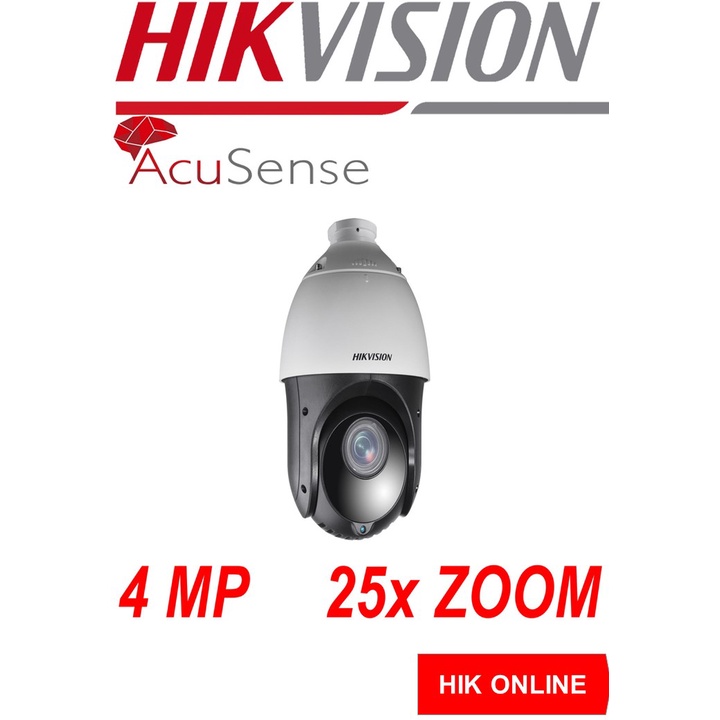 HIKVISION DS-2DE4425IW-DE(T5) 4MP 4 Mega Pixel PTZ 25x Speed Dome Darkfighter IP Network CCTV ...