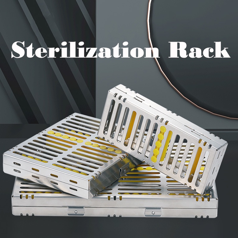 Dental Sterilization Rack Autoclavable Box Dental Holder Disinfection Tray For Dental Tools ...