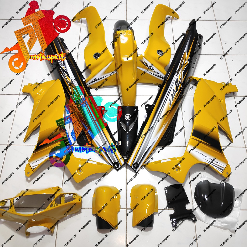 Dijamin 100% HLY Original dan OEM Yamaha 125ZR Y125Z 125Z Cover Set ...