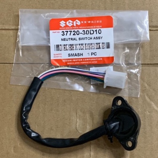 SUZUKI SMASH SMASH 110 FX110 GSX110 NEUTRAL SWITCH ASSY FREE GEAR ...