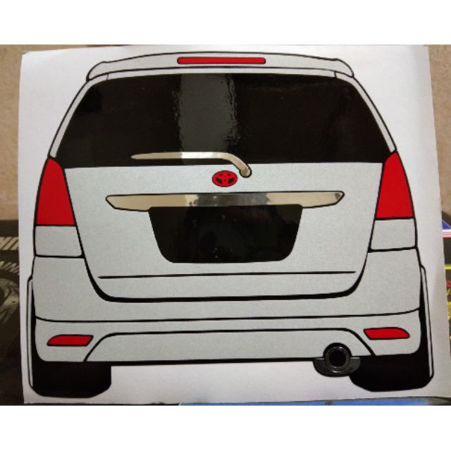 Stiker Kereta. Stiker Toyota Innova | Shopee Malaysia