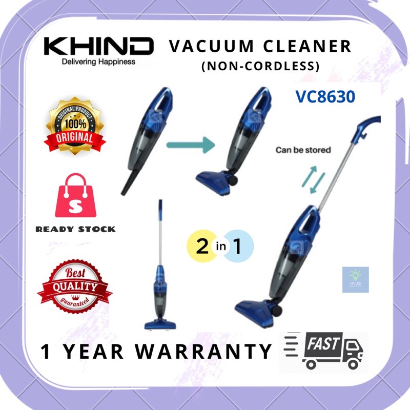 [NEW ARRIVAL] KHIND CORDLESS VACUUM CLEANER (VC9675) / KHIND DRY VACUUM ...