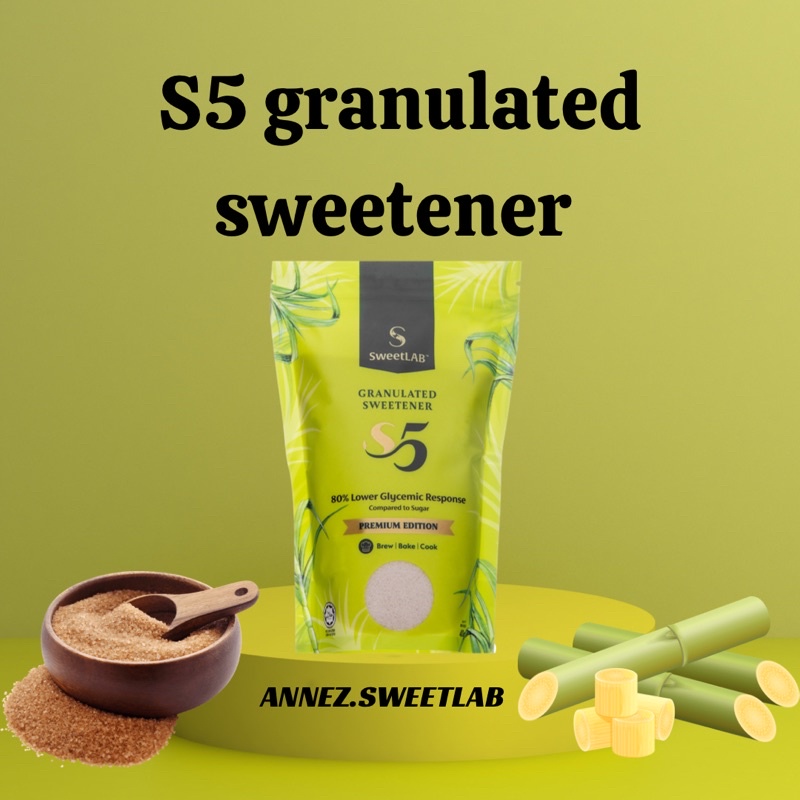 SweetLAB S5 Sweetener Pengganti Gula | Shopee Malaysia