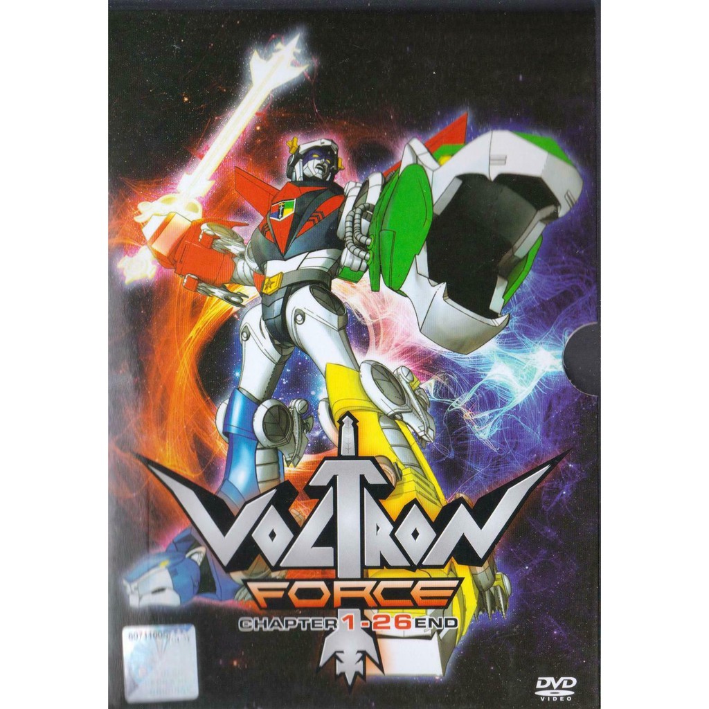 DVD Anime Voltron Force Vol.1-26 End English Dubbed | Shopee Malaysia