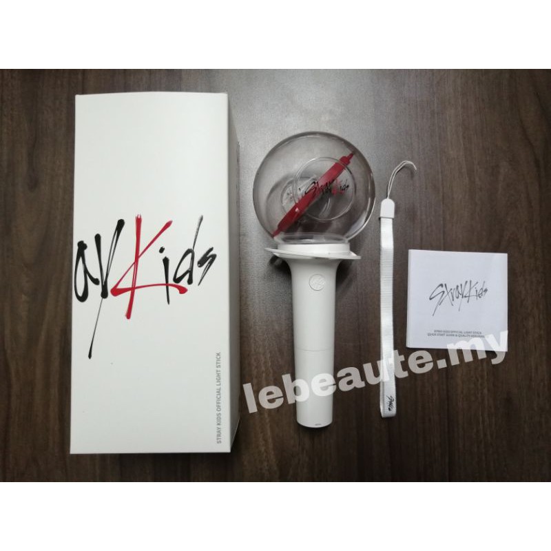 [READYSTOCK] STRAY KIDS OFFICIAL LIGHTSTICK SKZ LIGHT STICK CHEERING ...
