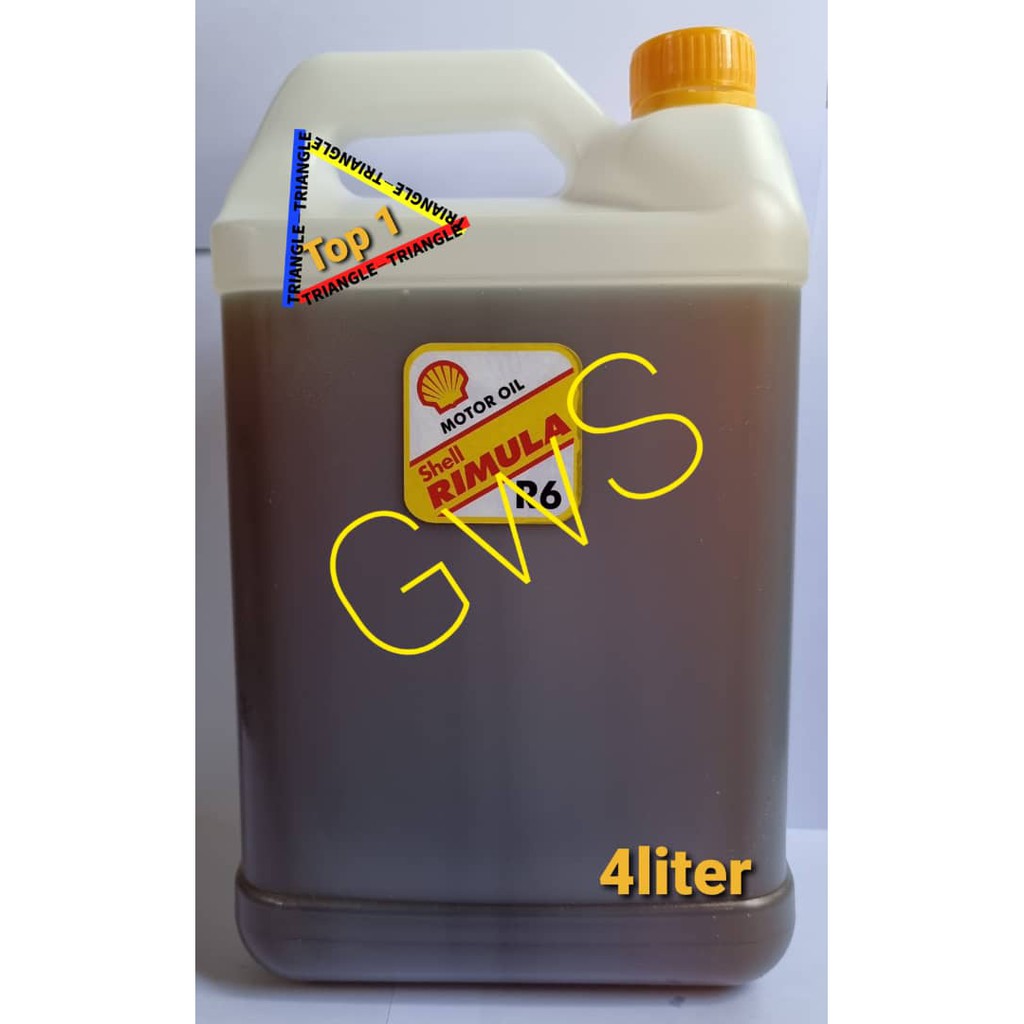 Shell Rimula R6 LM 10w/40 CK4 - 4 litres | Shopee Malaysia