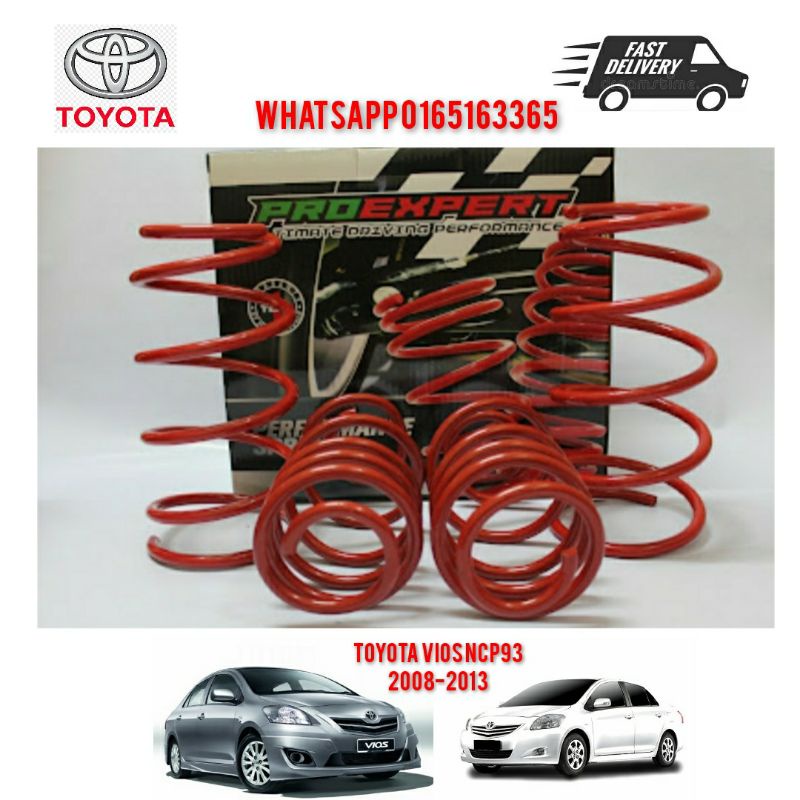 Toyota Vios Ncp93 2008-2013 Spring Sport | Shopee Malaysia