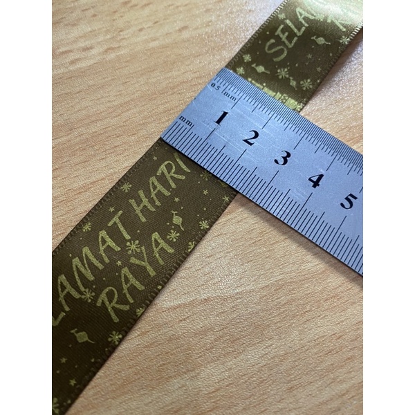 Ribbon Selamat Hari Raya 2.5cm lebar (1 inch) | Shopee Malaysia