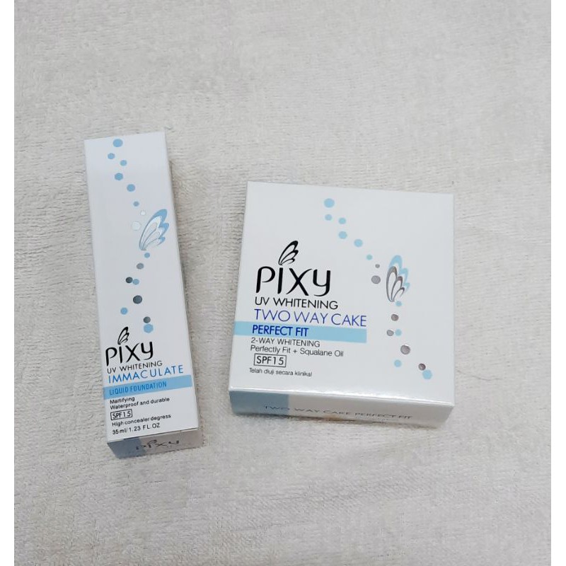 FIXY Make Up SetC/W Fixy Immaculate Fit Me Foundation SPF25++&Pixy UV ...