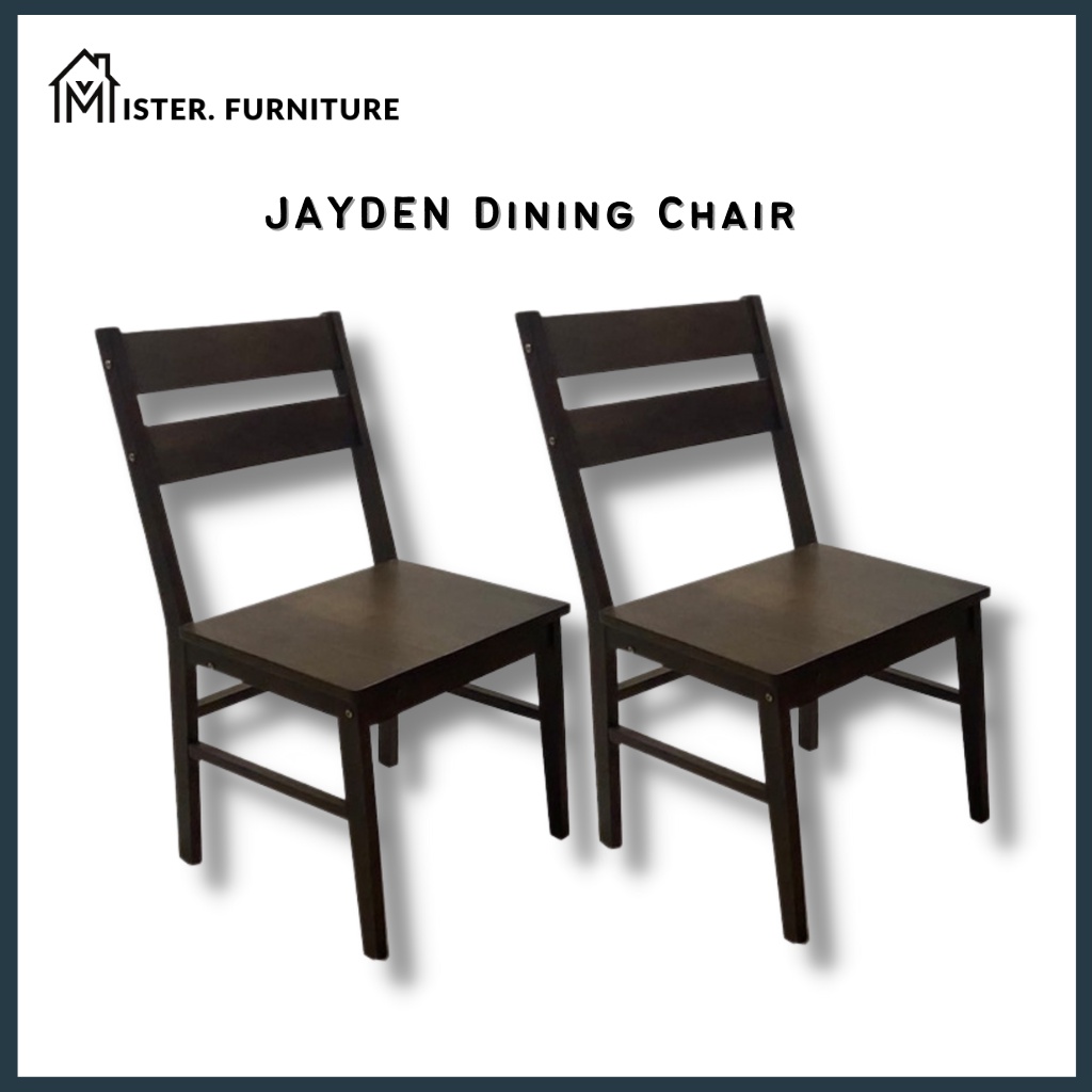 [2 PCS] JAYDEN Kerusi Makan Dining Chair Modern Dinning Chair Kerusi ...