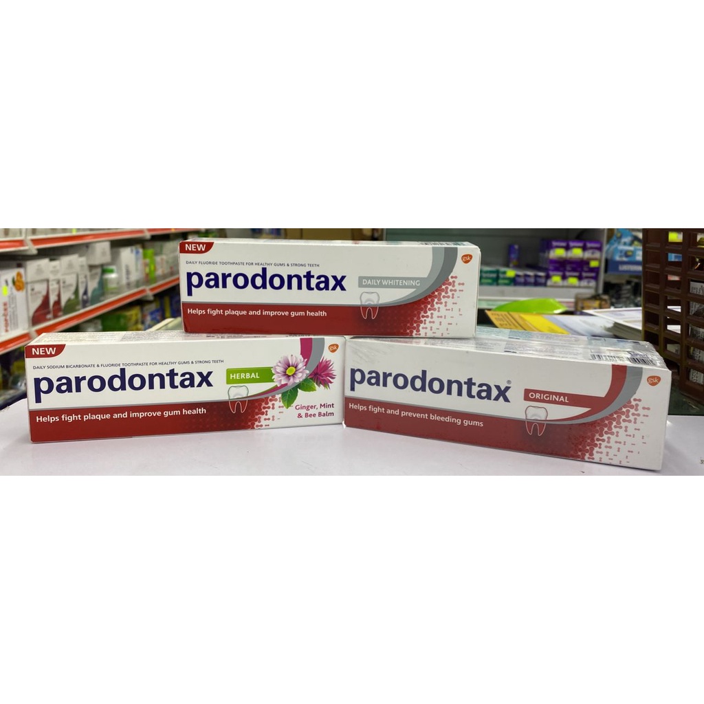 GSK Parodontax Toothpaste Daily Fluoride For Healthy Gums & Strong ...