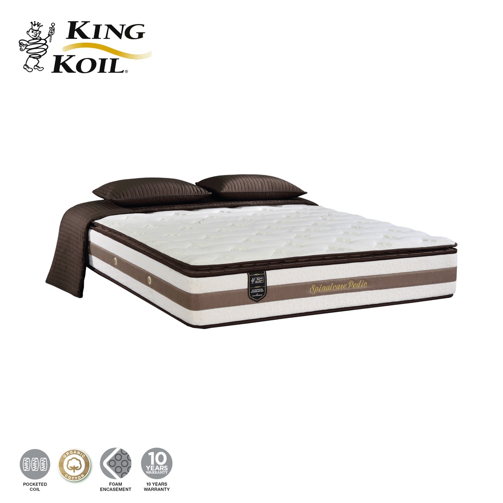 King koil spinal pedic mattress store