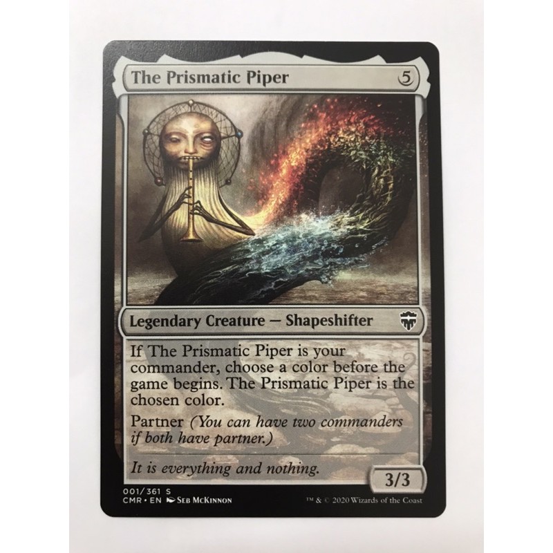 Magic The Gathering The Prismatic Piper (CMR) | Shopee Malaysia