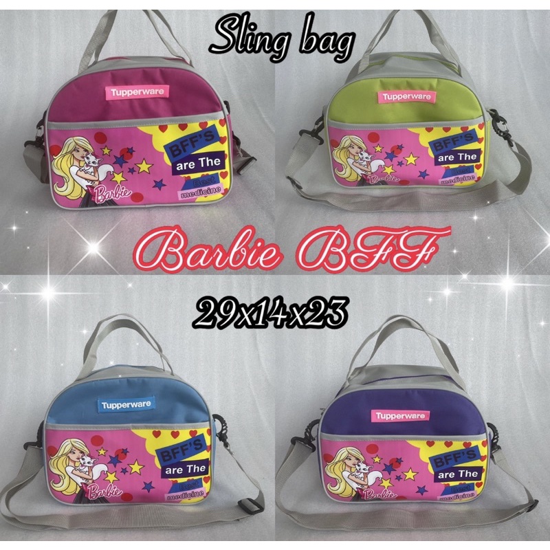 Beg Tupperware Barbie Sling/ lunch beg *ready stock | Shopee Malaysia