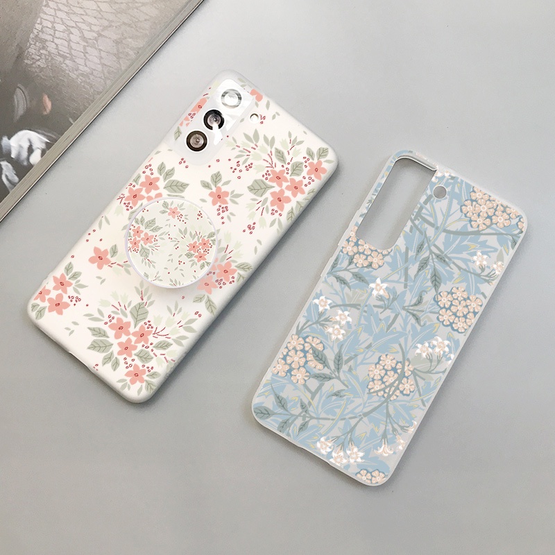 Fresh Simple Flowers Floral Soft phone casing for Samsung Galaxy S24 ...