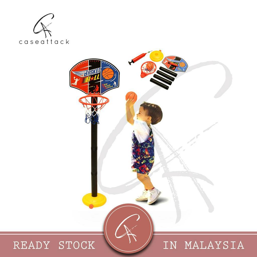 Caseattack 115cm Adjustable Children Basketball Set Kids Outdoor Sport ...