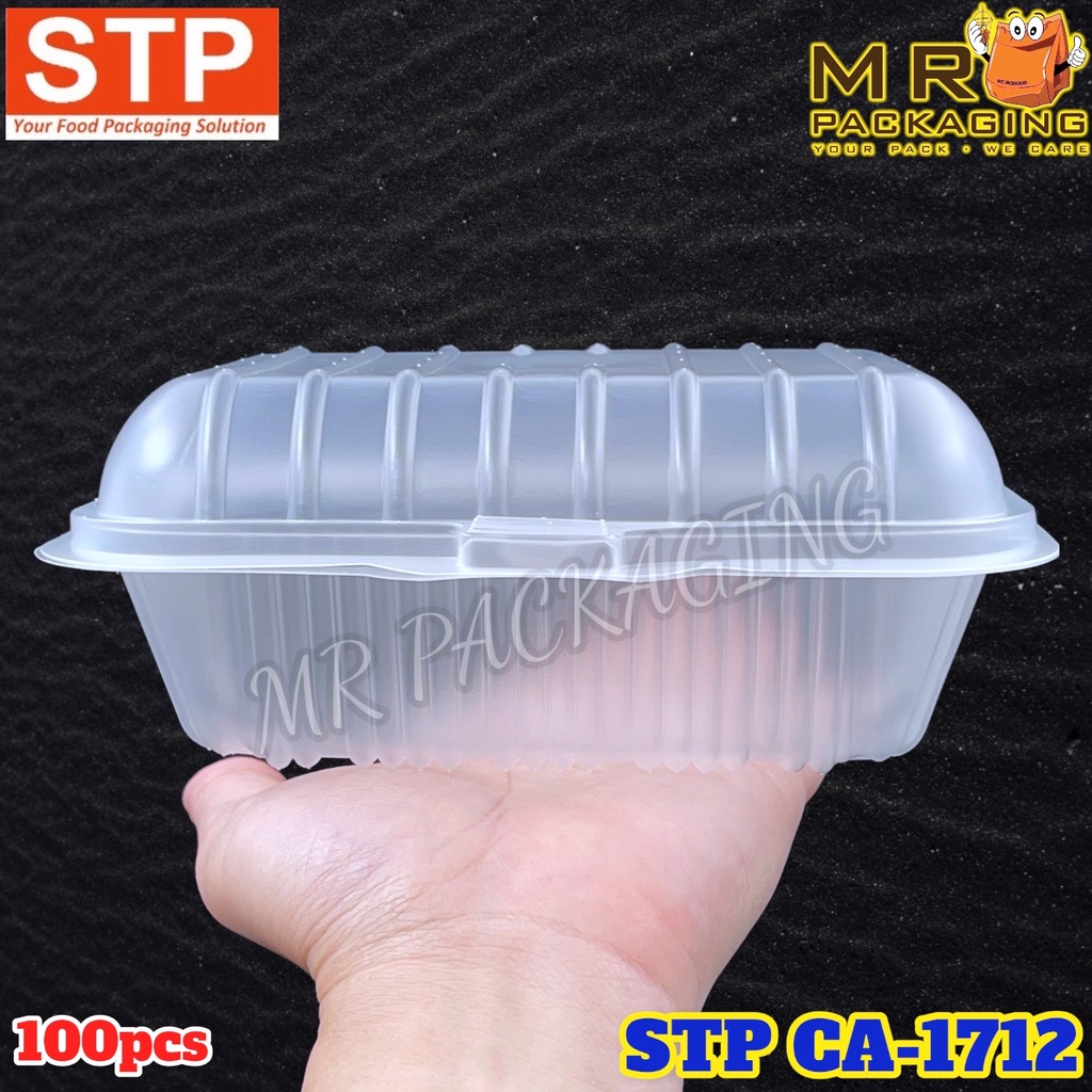 STP 1000ml Large PP Lunch Box with Lock [ 100pcs± ] STP CA 1712 ...