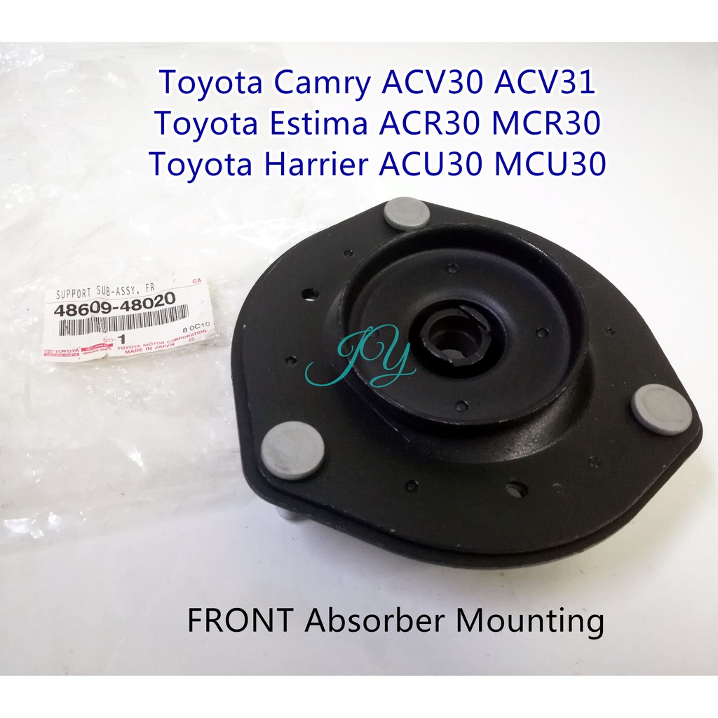 [Original](FRONT) Toyota Camry ACV30 ACV31 Estima ACR30 Harrier ACU30 MCU30 Absorber Mounting ...