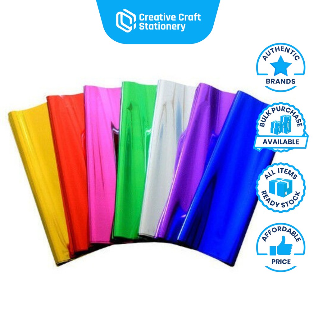 ( 5pcs ) Plain Metallic | Star Metallic | Present Paper 50 x 70cm ...