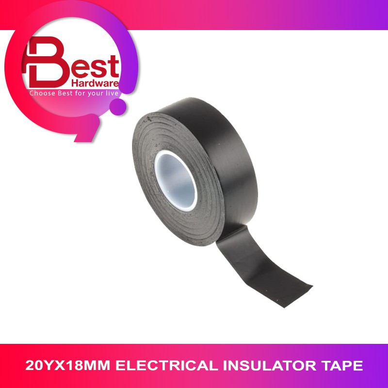BEST HARDWARE - 20YX18MM ELECTRICAL INSULATION PVC/WIRE TAPE (PCS ...