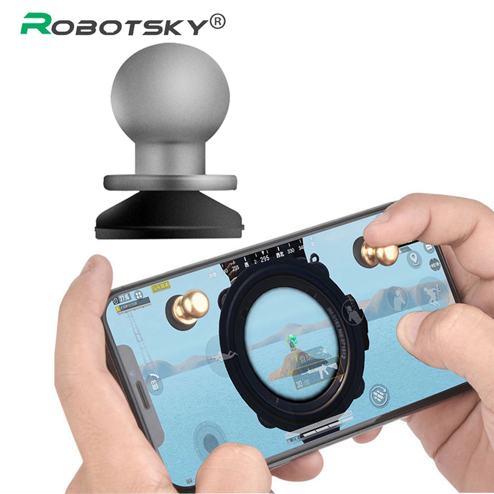 ROBOTSKY Mobile Game Controller Shooting Assist Button Trigger Joystick ...