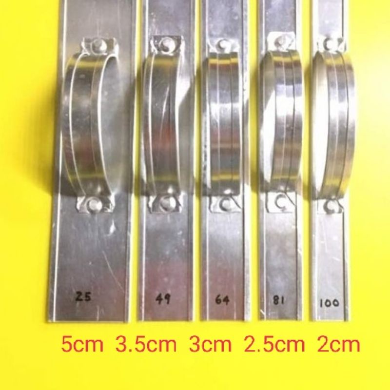 5 Size 1 Set (10") Pembaris Kueh Talam / Cake / Pudding /Agar-agar ...