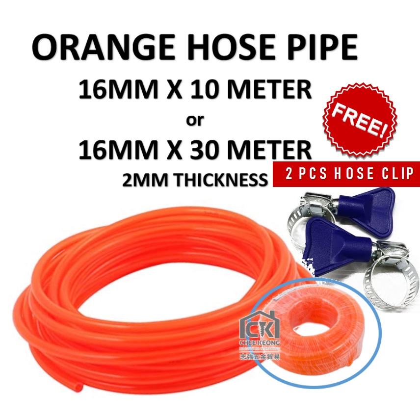 [PREMIUM QUALITY 30Meter *Free 2 Clips* ] PAIP AIR GETAH PAIP OREN ...