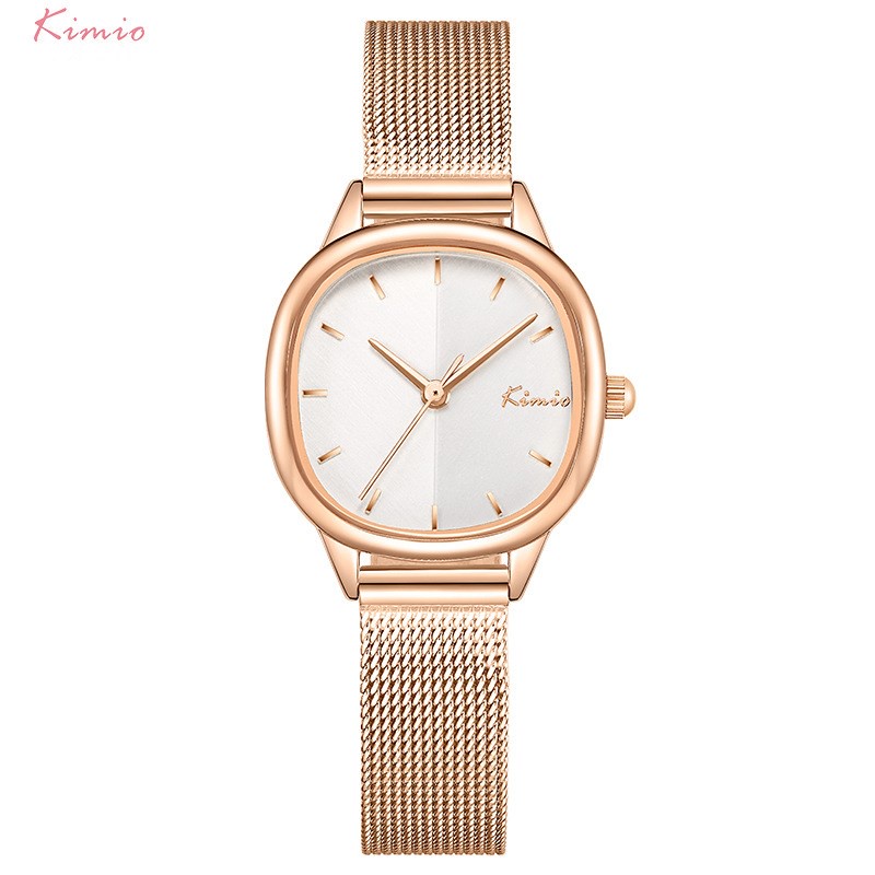 Kimio kimio Mesh Strap Square Fashion Ladies Watch K6528 | Shopee Malaysia