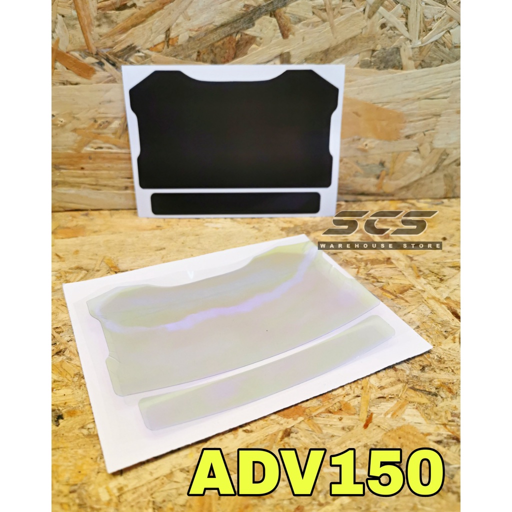Tinted Meter Sticker Honda ADV150 Rainbow Smoke Accessories Visor ...