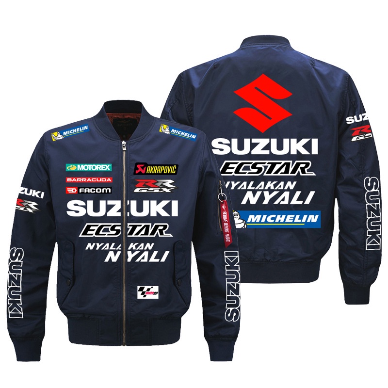 F1 Racing Clothing Trendy Men's Jacket Casual Long-Sleeved Suzuki SUZUK ...