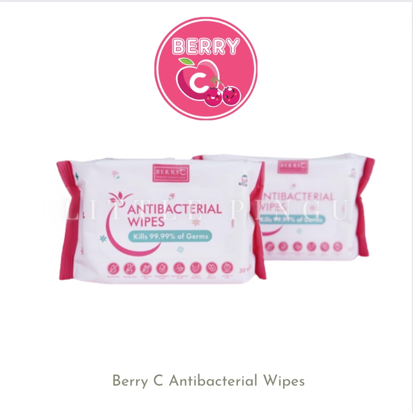 Berry C Antibacterial Wipes | Shopee Malaysia