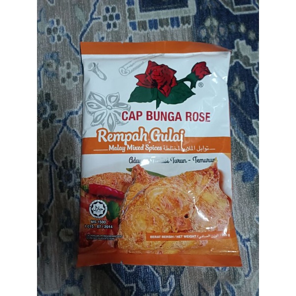 REMPAH GULAI CAP BUNGA ROS | Shopee Malaysia