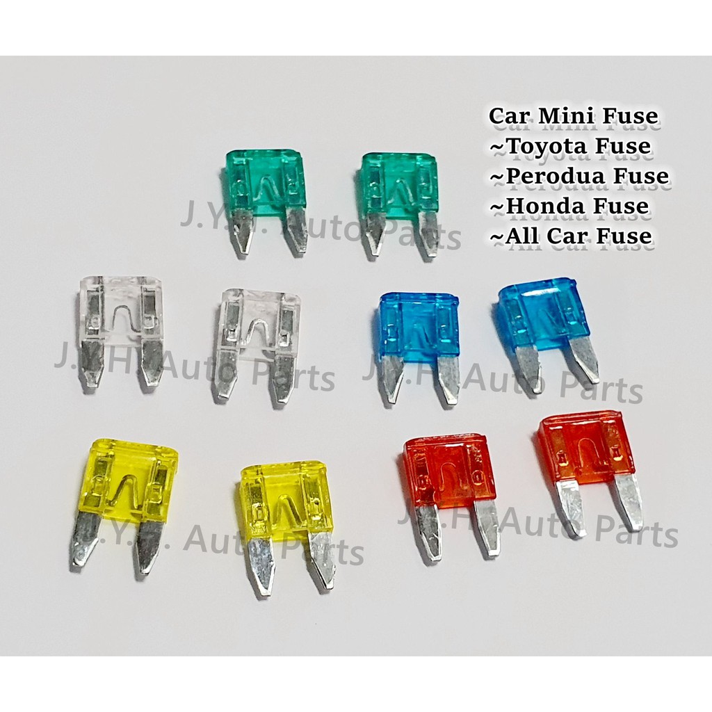 Kereta Mini fius Toyota Perodua Honda semua fius kereta/Car Mini Fuse Toyota Fuse Perodua Honda ...