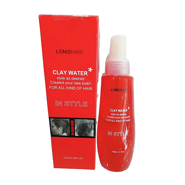 Lonis Hair Clay Water 150ML | Shopee Malaysia