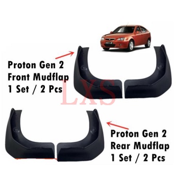 Proton Gen 2 Front / Rear Mudflap - 1 set / 2 pcs | Shopee Malaysia