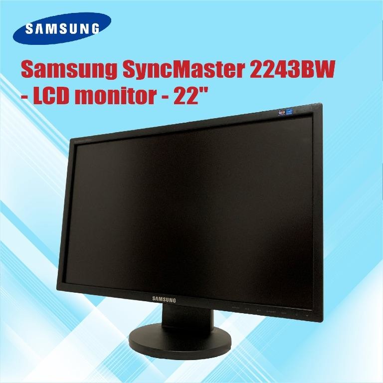 Samsung SyncMaster 2243BW - LCD monitor | Shopee Malaysia